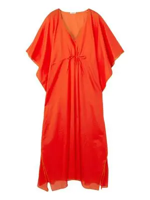 ERES Voilier Cotton-voile Kaftan - Red