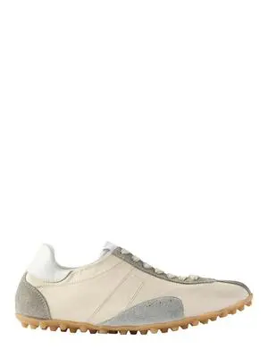 MAISON MARGIELA Sprinter Textured-leather Sneakers - Cream