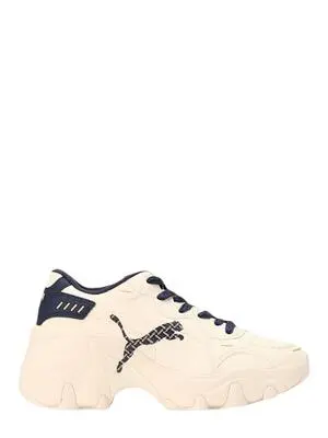 PUMA Pulsar Wedge Monogram Sneakers - Cream