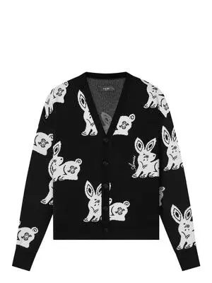 AMIRI Rabbit Repeat Cardigan