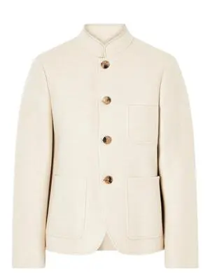 Loro Piana Spagna Mini Cashmere Jacket - Neutrals