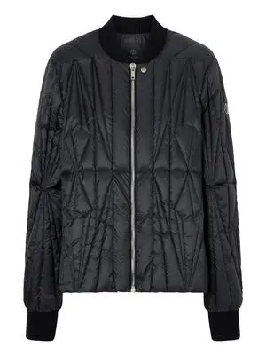 Rick Owens Moncler Quilted Shell Down Jacket - Black