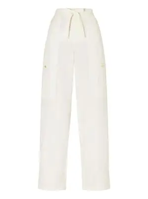 JIL SANDER Cotton-poplin Cargo Pants - Off-white