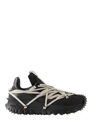 Rick Owens Trailgrip Megalace® Sneakers - Black