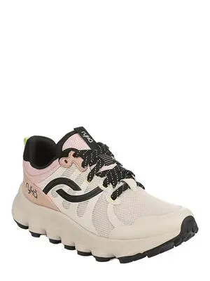 RYKA Podflow Tr Trail Walking Sneaker - Beach Beige Black