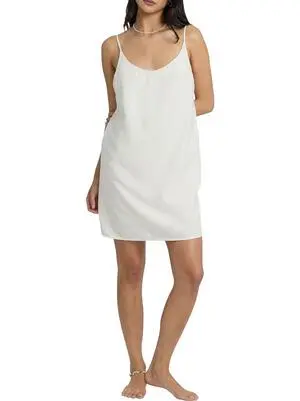 BILLABONG Summer Love Mini Dress - Salt Crystal