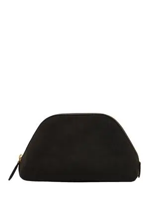 THE ROW Mini Devon Pouch - Brown