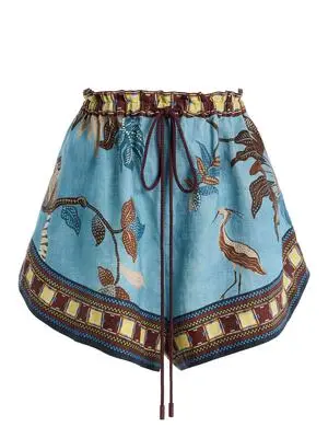 ALEMAIS Georgie Linen Shorts - Multi
