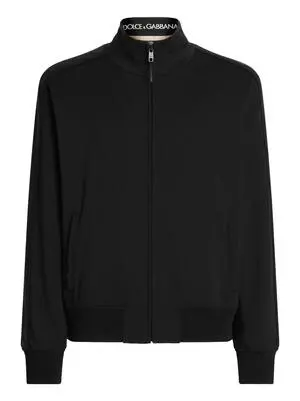 Dolce & Gabbana Technical Jersey Sweatshirt - Black