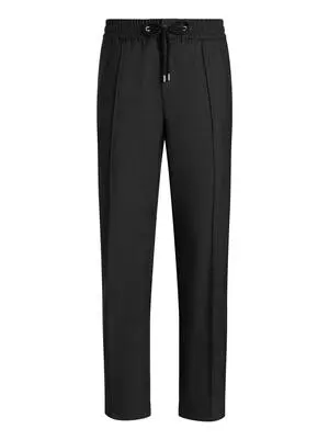 Dolce & Gabbana Wool Canvas Trousers - Multicolor