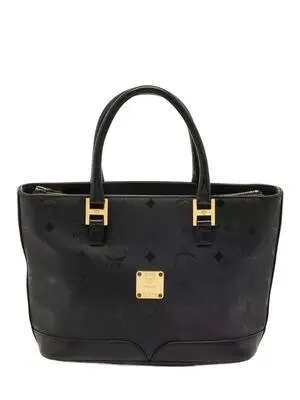 Mcm Visetos Tote - Black