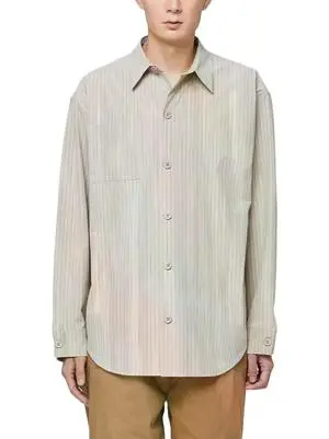 OFF DUTY Pinstripe Shirt - Brown