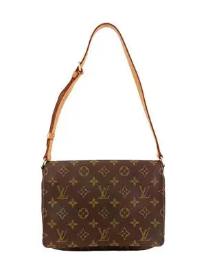 LOUIS VUITTON 1998 Monogram Musette Tango - Brown