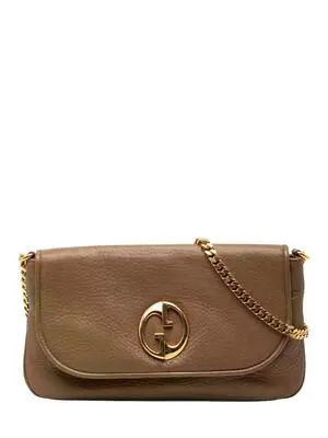 Gucci 2000-2015 Medium 1973 Chain Shoulder Bag - Brown