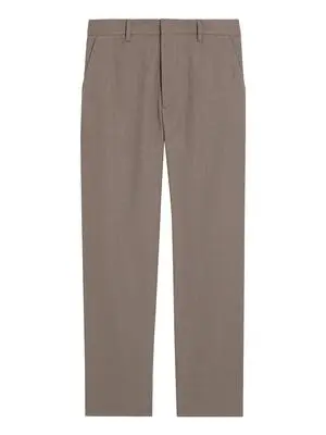 Acne Studios Tapered Cotton-blend Gabardine Trousers - Taupe