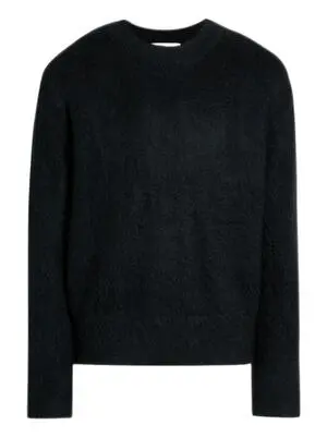 LE17SEPTEMBRE Brushed Knitted Sweater - Black