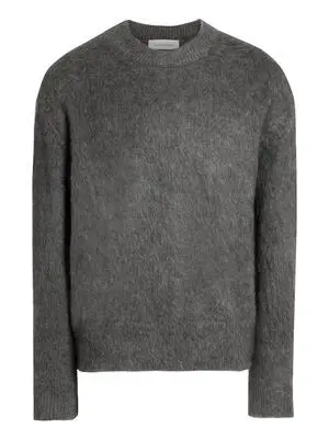 LE17SEPTEMBRE Brushed Knitted Sweater - Charcoal