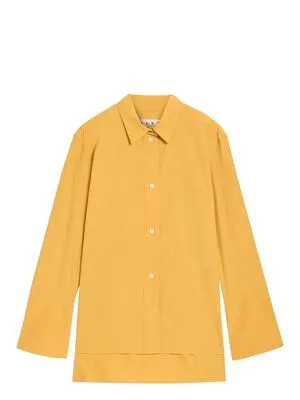 Marni Cotton-poplin Shirt - Saffron