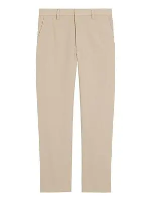 Acne Studios Tapered Cotton-blend Gabardine Trousers - Beige
