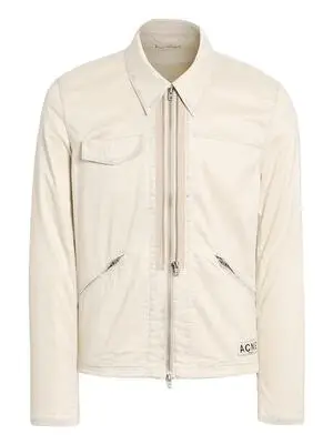 Acne Studios Jacket With Zip Detailing - Beige