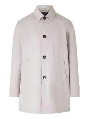 Herno Storm System® Wool Coat - Gray