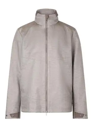 Sease Cruise 2.0 Virgin Wool-blend Hooded Jacket - Gray
