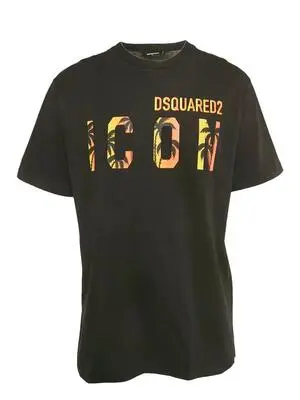 Dsquared2 Icon-print T-shirt - Black