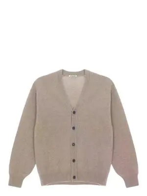 Auralee Cashmere Cardigan - Neutrals