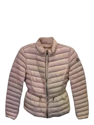 Moncler Peplum Puffer Jacket - Pink