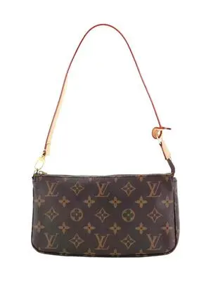 LOUIS VUITTON Pochette Accessoires Nm Monogram Canvas - Brown