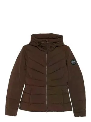 Canada Goose Clair Padded Hooded Jacket - Brown