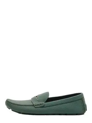 LOUIS VUITTON Monte Carlo Leather Loafers - Green