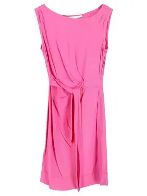 Diane Von Furstenberg Draped Sleeveless Dress - Pink