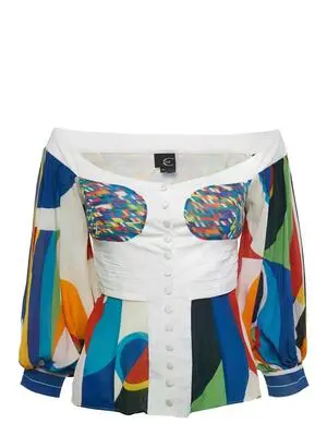 JUST CAVALLI Printed Top