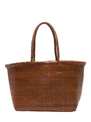 Dragon Diffusion Big B Weave Woven Tote Bag - Brown