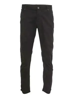 Emporio Armani Logo-detail Trousers - Black