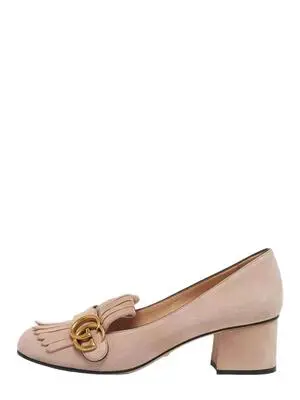 Gucci Fringed Detail Pumps - Pink