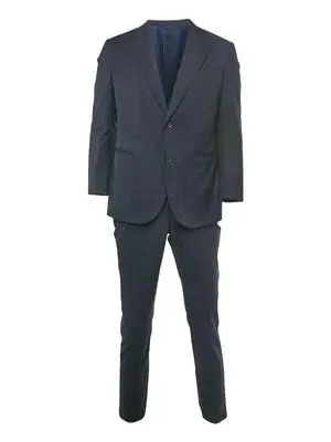 LOUIS VUITTON Patterned Wool Suit - Blue