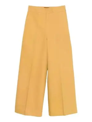 Colville Wide Leg Trousers - Yellow