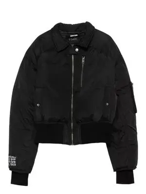 Ksubi Zip Reece Bomber Jacket - Black