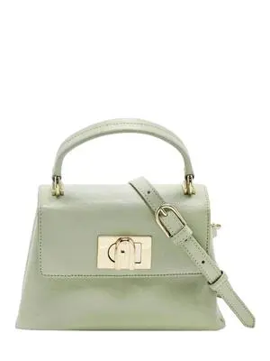 Furla 1927 Mini Leather Tote - Green