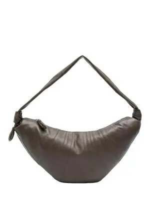 LEMAIRE Large Croissant Zip-top Tote Bag - Brown