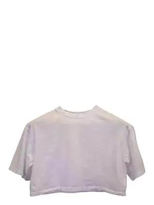 THE FRANKIE SHOP Crew-neck Cropped T-shirt - White