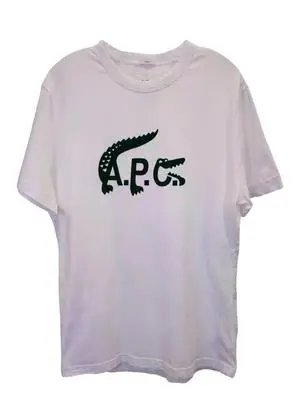 A.p.c. X Lacoste Logo-print T-shirt - White