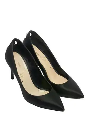 NICHOLAS KIRKWOOD Satin Stiletto Pumps - Black