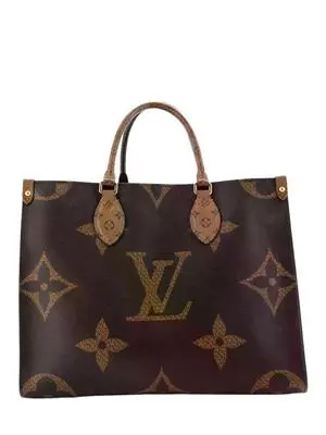 LOUIS VUITTON Onthego Reverse Monogram Giant Mm Tote Bag - Brown