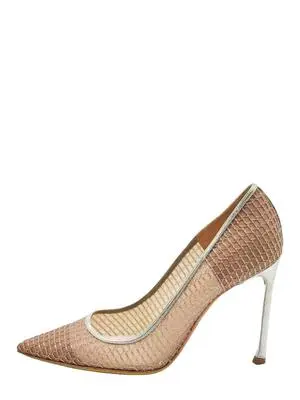 Dior Mesh Pumps - Pink