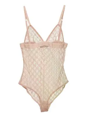 Gucci Gg Bodysuit - Pink