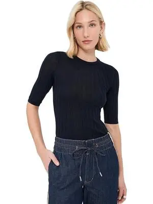 Veronica Beard Debois Pullover - Navy