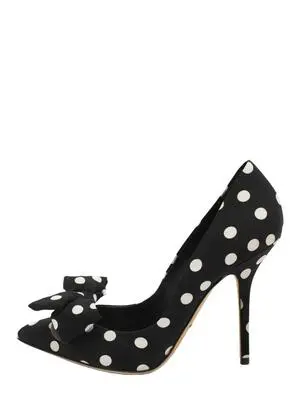 Dolce & Gabbana Polka-dot Pattern Pumps - Black